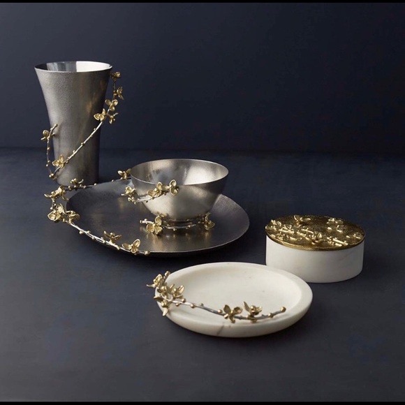 Michael Aram | Other | Michael Aram Bittersweet Marble Trinket Box ...